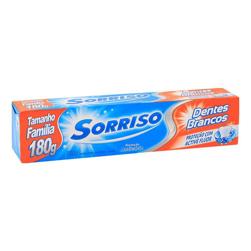 Kit Creme Dental Sorriso Branco 12 Und 180g - Creme e Gel Dental ...