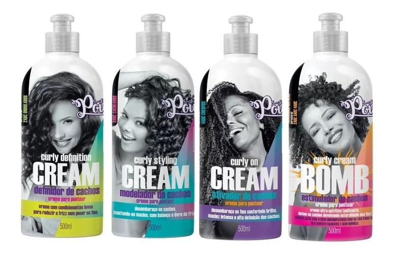 Kit Cremes Para Pentear Soul Power Completo 500ml - BeautyColor ...