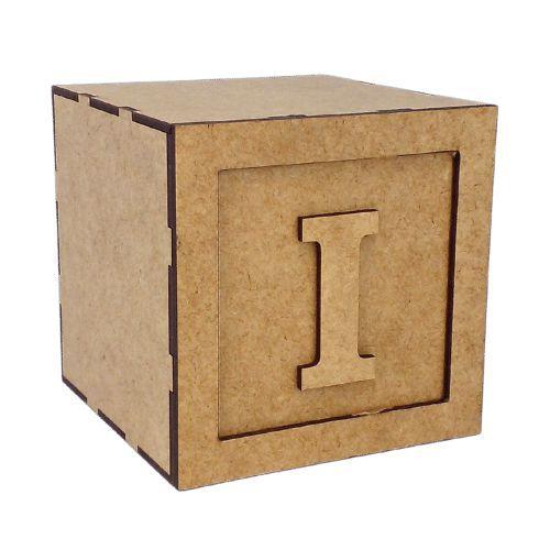 Kit Cubo Desmontável 15x15x15cm com Letra Bookman Old Style - Art ...
