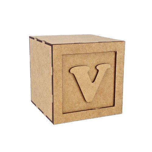 Kit Cubo Desmontável 20x20x20cm com Letra Cooper Black - Art & Hobby ...