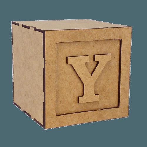 Kit Cubo Desmontável 25x25x25cm com Letra Bookman Old Style - Art ...