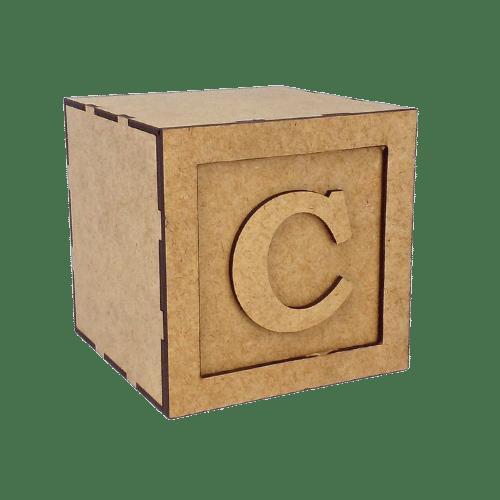 Kit Cubo Desmontável 5x5x5cm com Letra Bookman Old Style - Art & Hobby ...