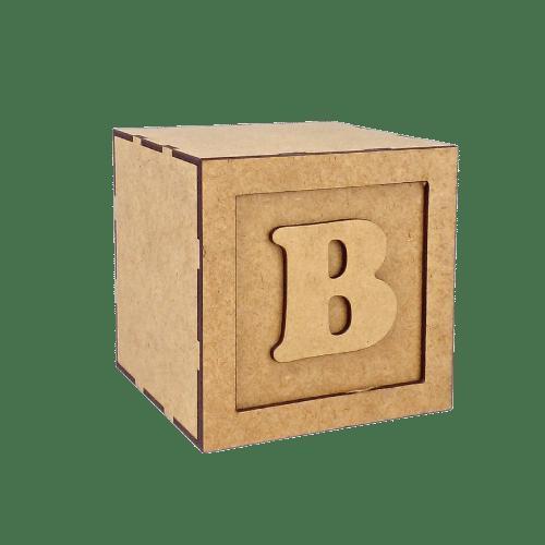 Kit Cubo Desmontável 8x8x8cm com Letra Cooper Black - Art & Hobby ...
