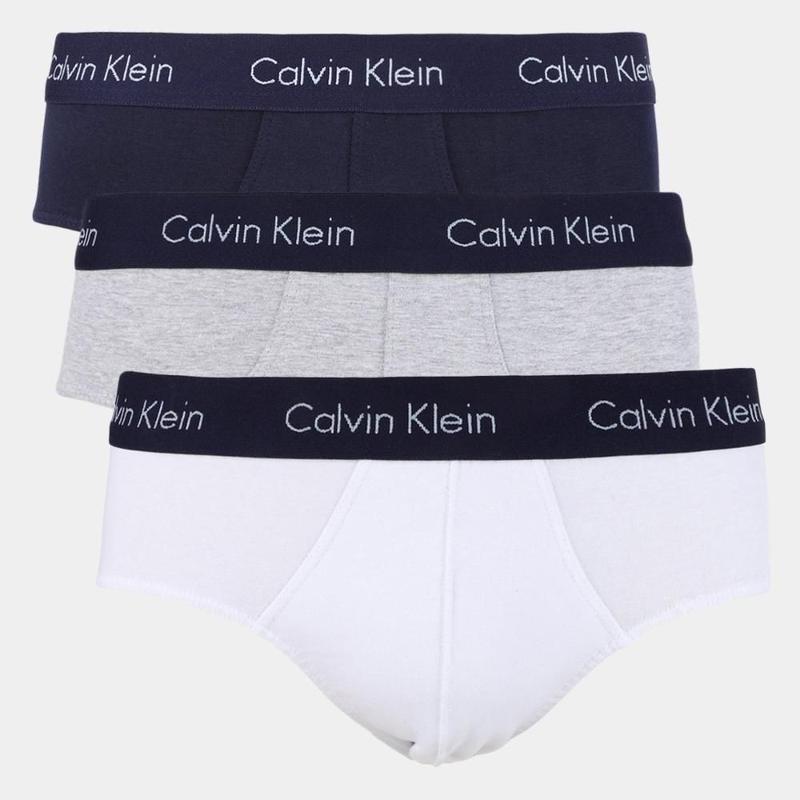 Kit Cueca Calvin Klein Slip com 3 Peças - Cueca - Magazine Luiza