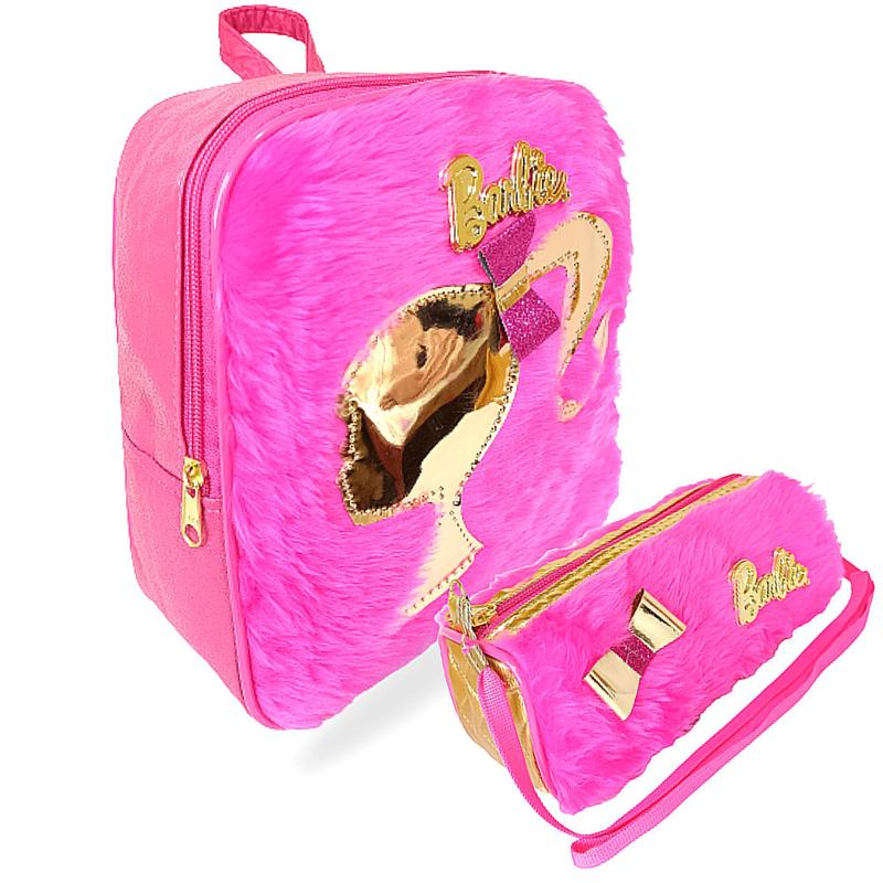 Kit da Barbie mochila e bolsa transversal tiracolo pink - Bolsas ...