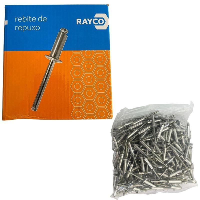 Kit De 250 Rebites De Repuxo Pop Aço E Alumínio 1/4 X 35Mm - Kian ...