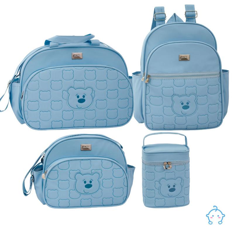 Kit de Bolsa Maternidade Completo Saída Menino e Menina - Merver - Kit ...