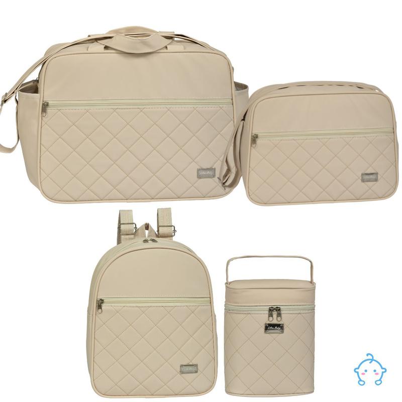 Kit de Bolsa Maternidade Impermeável Completo Saída - Merver - Bolsas ...