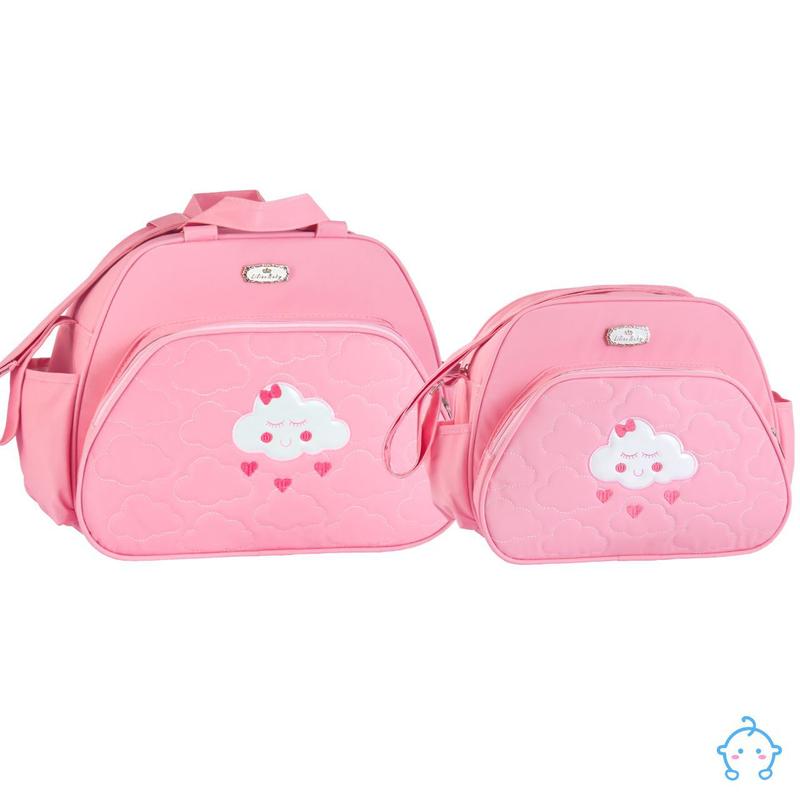 Kit de Bolsa Maternidade Nuvem Bebê Menino e Menina Completo - Merver ...