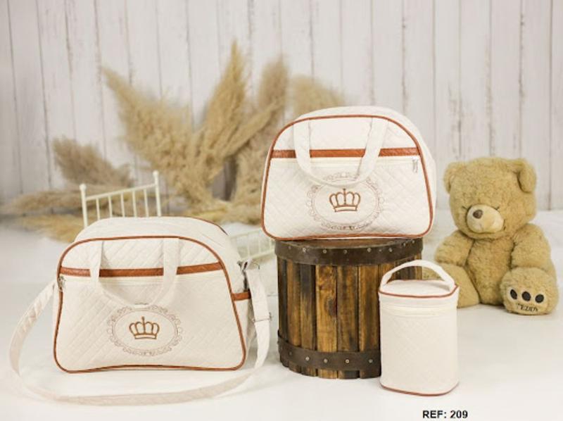 Kit de bolsas maternidade infantil - Doce encanto - Kit Bolsa ...