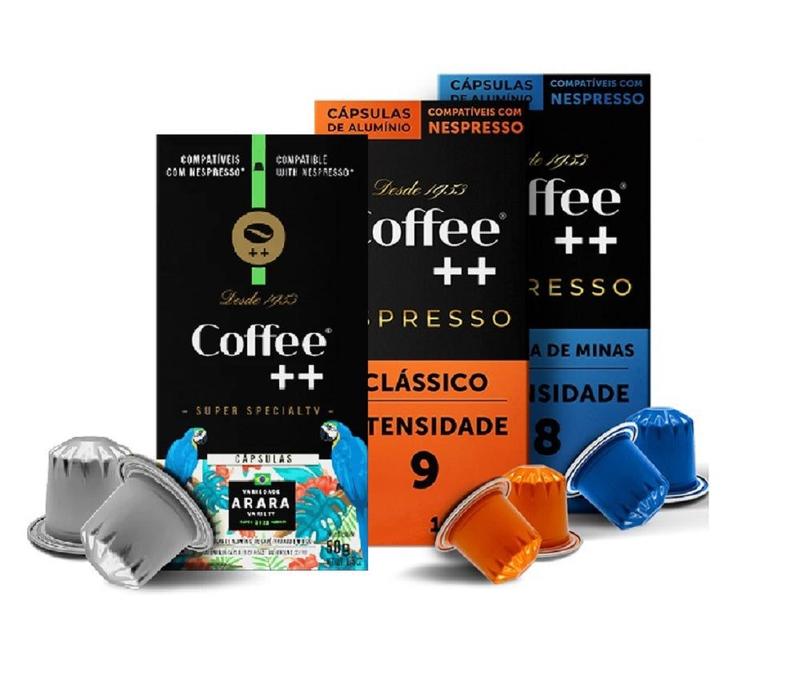 Kit de Cápsulas de Café Coffee Mais, compatível com Nespresso, contém ...
