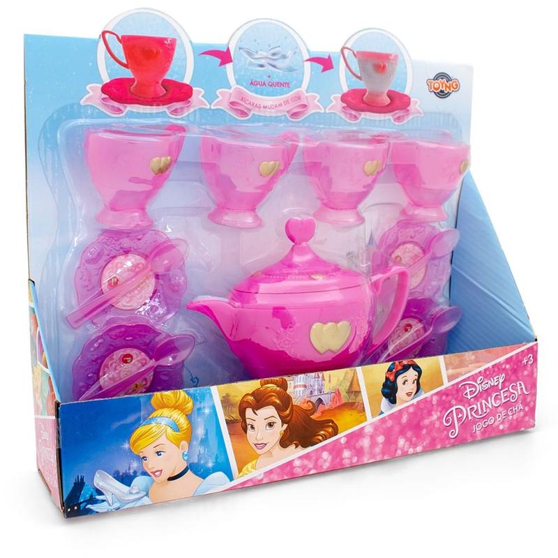 Kit de Chá Troca de Cor - Princesas - Disney - Disney Princesas - Jogo ...