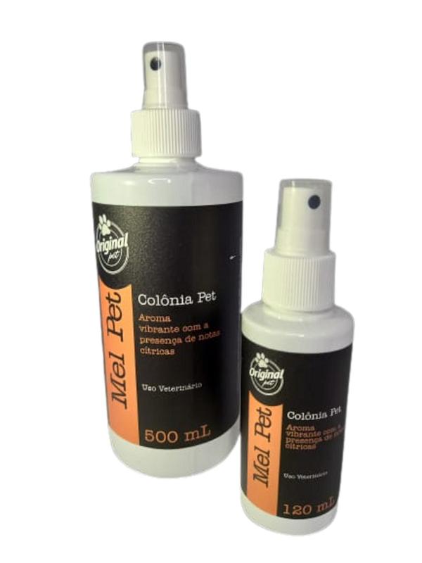 Kit de Colônia Pet 120 ml e 500 mL Aroma Mel Pet para cães e gatos ...