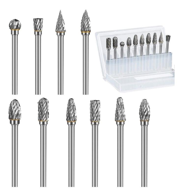 Kit de Limas Rotativas De Carboneto De Tungstênio - Krilmall - Lima ... Kit de Limas Rotativas De Carboneto De Tungstênio - Krilmall - Lima ...
