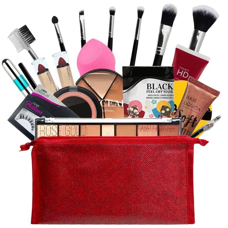 Kit De Maquiagem Completa Profissional Ruby Rose BZ69-3 - Bazar na Web ...
