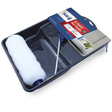 Kit De Pintura Tigre Com 3 Peças Basico Para Pintar Paredes e Tetos ...
