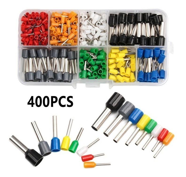 Kit De Terminal Ilhos Tubular Com 400 Un De 0,50 Até 6mm² - VM ...