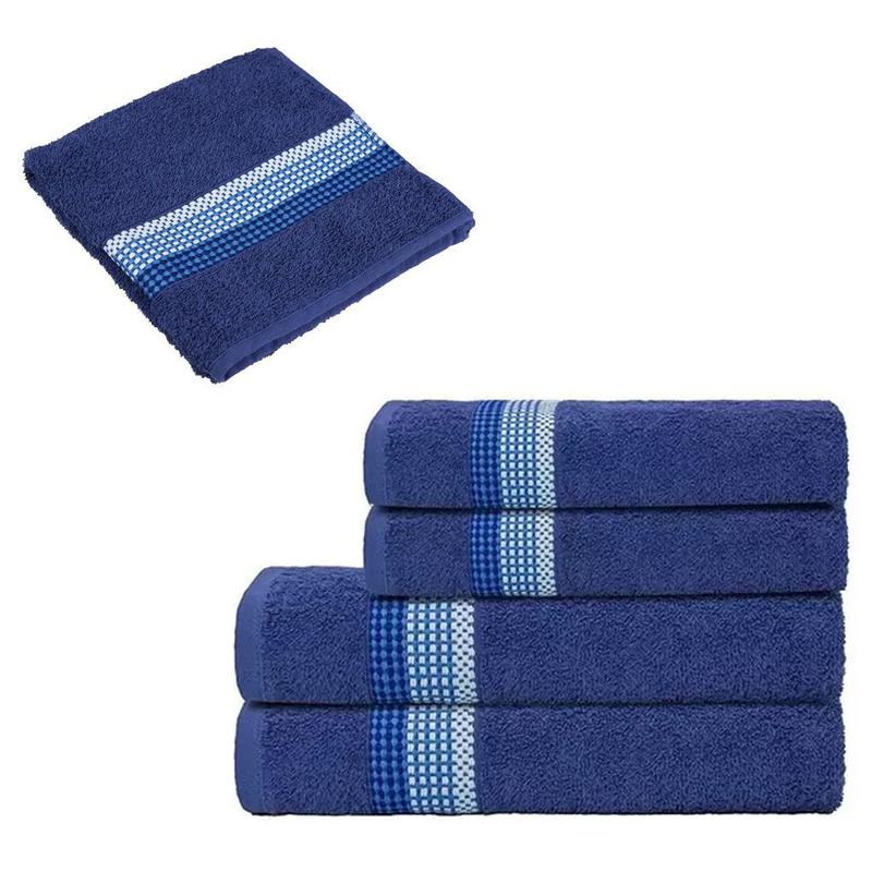 Kit De Toalhas 2 Banho E 2 Rosto Linha Vênus Camesa 4 Peças - Jogo de ...