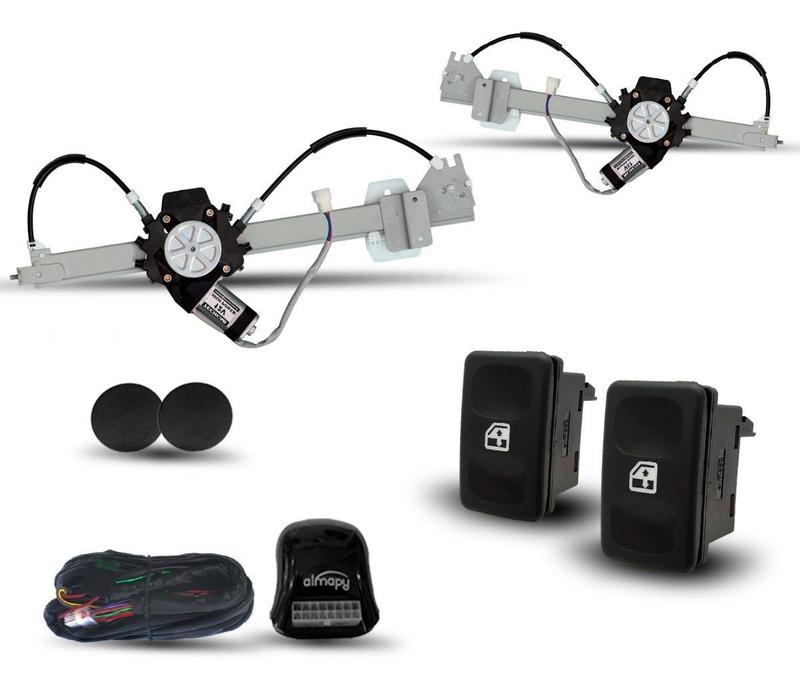 Kit De Vidro Eletrico Voyage Quadrado Sensorizado Sem Juros - TECHCAR ...