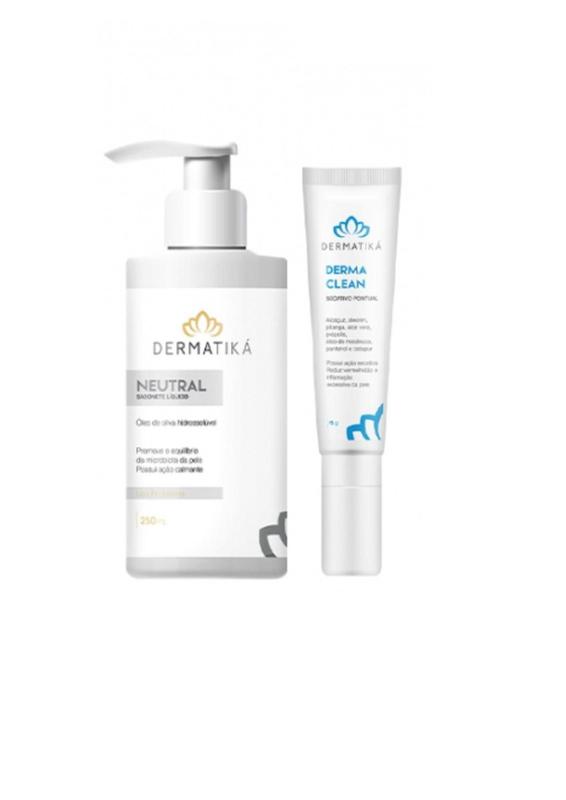 Kit Derma Clean + Neutral Sabonete Líquido Dermatiká - Dermatika ...