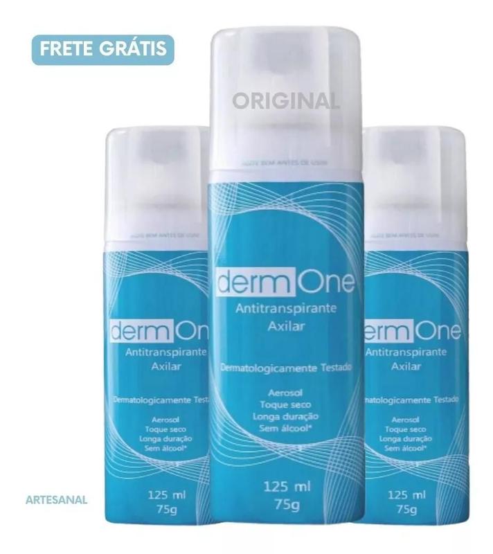 Kit Desodorante Antimancha E Antitranspirante Derm One 125ml ...