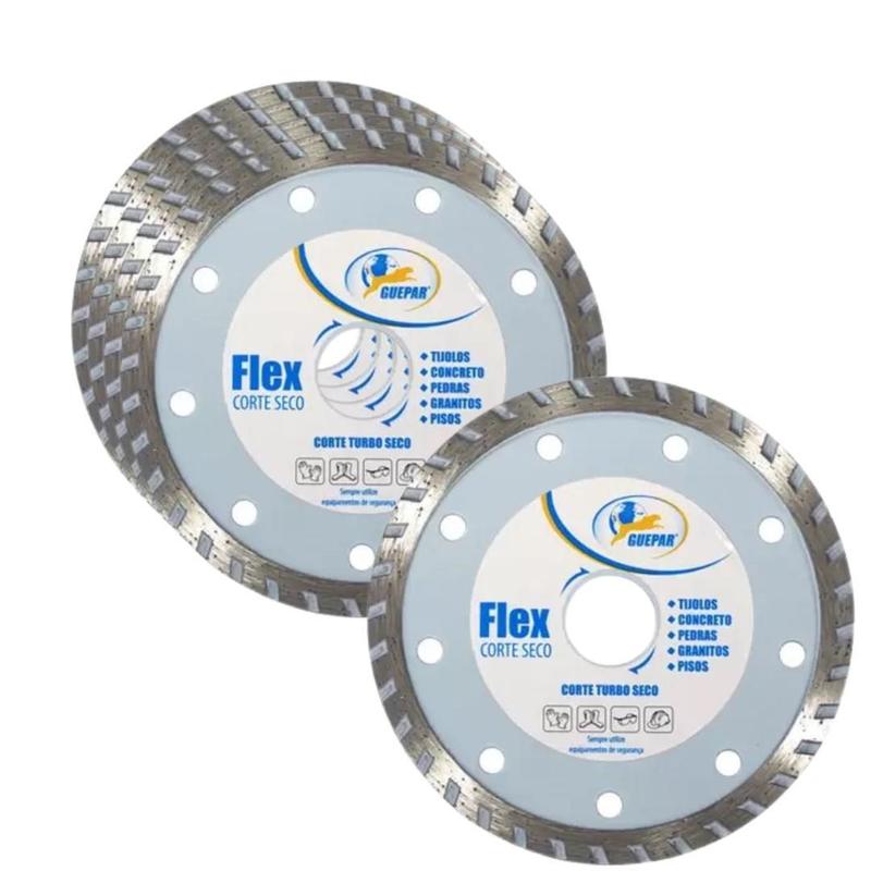 Kit Disco De Corte Turbo Seco Flex Guepar 5 Unidades - Disco de Corte ...