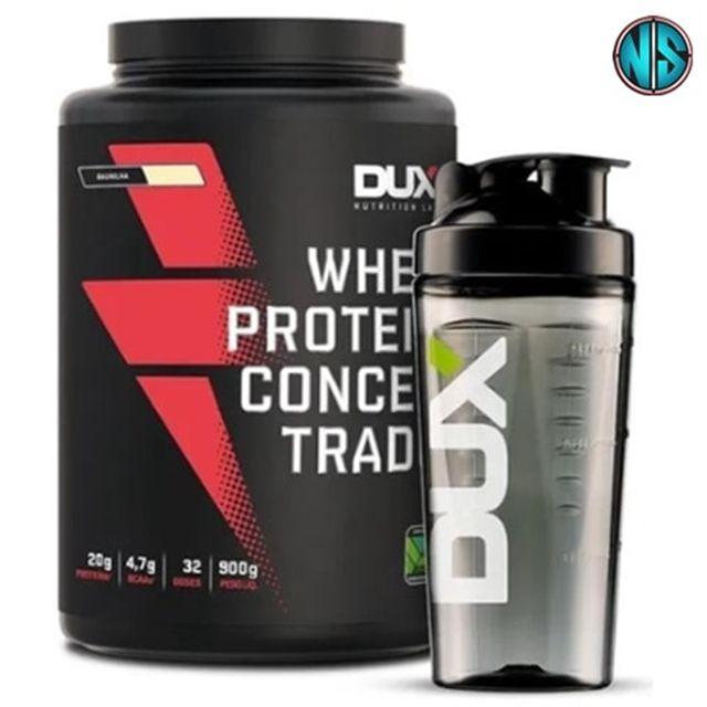 kit Dux Whey Protein Concentrado De 900g e Coqueteleira - DUX NUTRITION ...