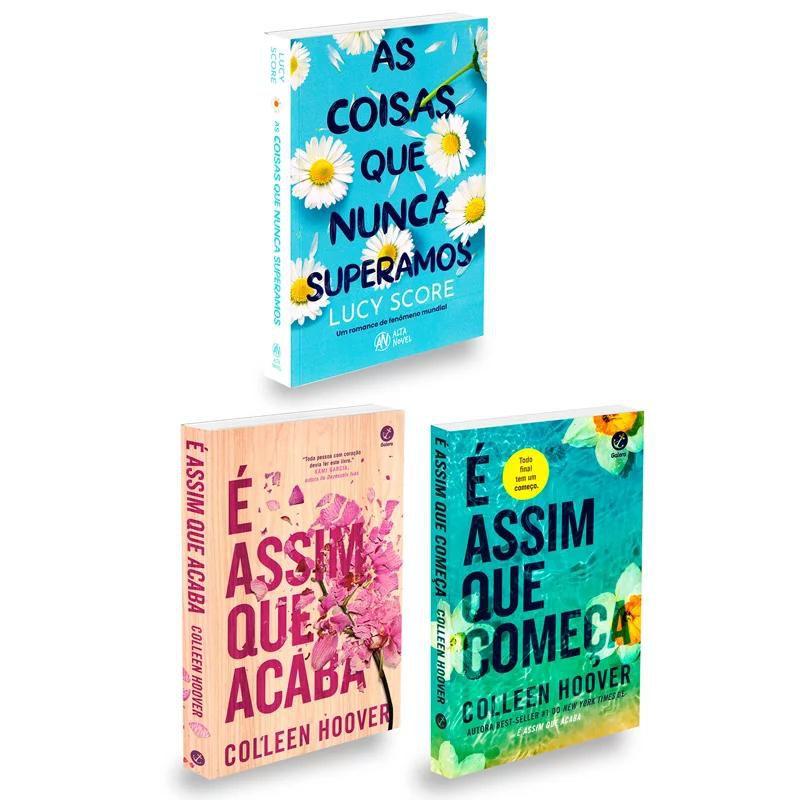 Kit É Assim que Acaba+É Assim que Começa+As Coisas que Nunca Superamos ...