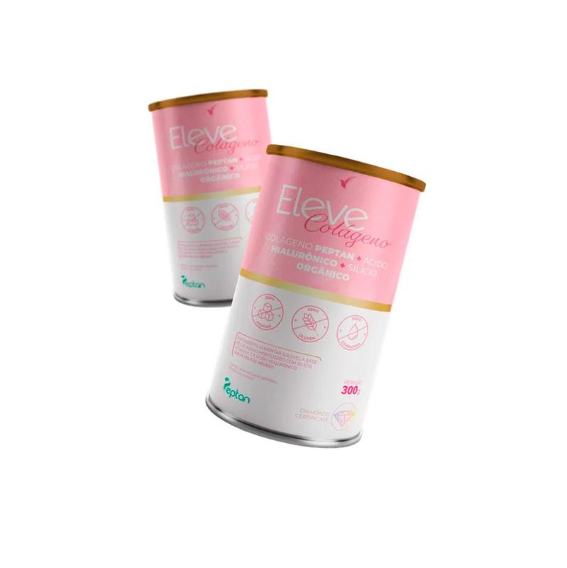 Kit Eleve Colageno Hidrolisado Peptan 2 Unidades 300g - Eleve Life ...
