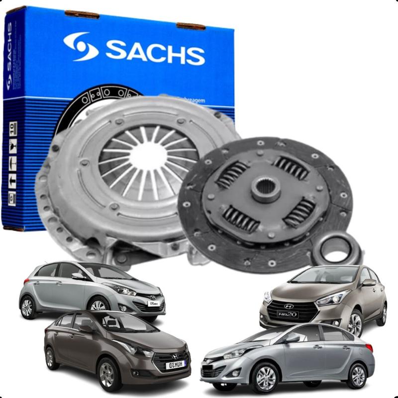 Kit Embreagem Disco Platô Rolamento Original Hyundai Hb20s 1.0 - Sachs ...