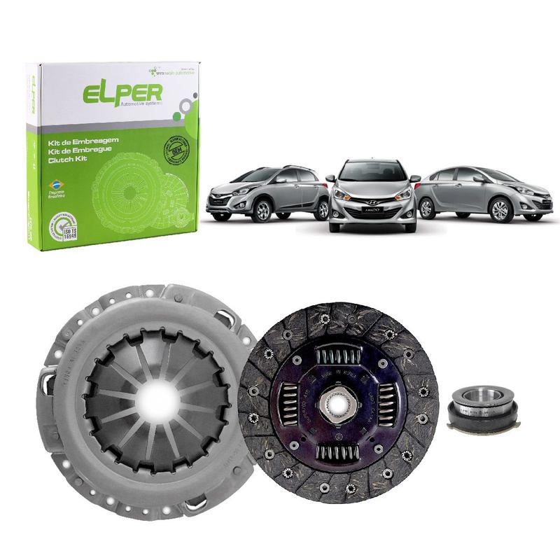 Kit Embreagem Hyundai Hb20 1.0 12v Flex - Elper - Platô da Embreagem de ...