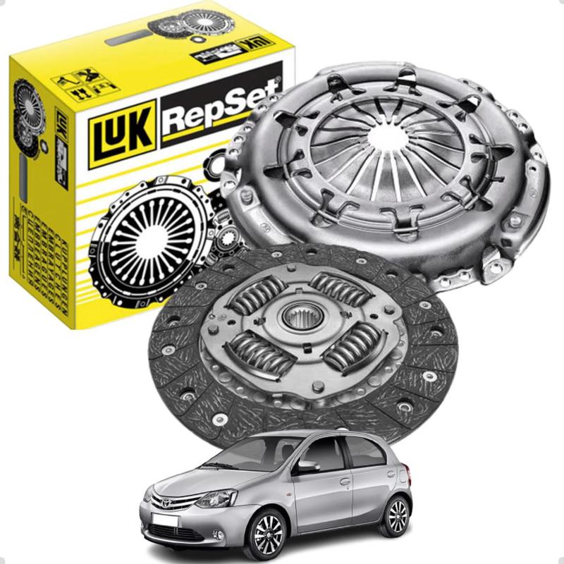 Kit Embreagem Platô Disco Traseiro Toyota Etios 1.3 1.5 16v - Luk ...