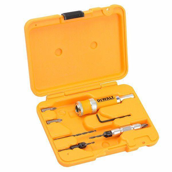 Kit Escariador DW2730 para Furar e Parafusar com 8 Peças - Dewalt ...