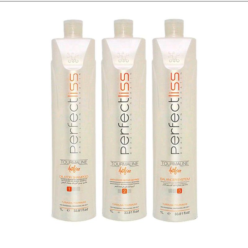 Kit Escova Progressiva PerfectLiss - 3 Passos - 1 L - Visat Hair ...