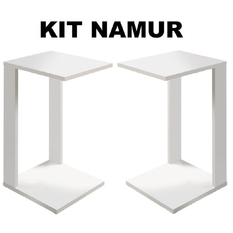 Kit Especial Duas Mesas Namur Apoio Lateral Para Sofá - Móveis C ...
