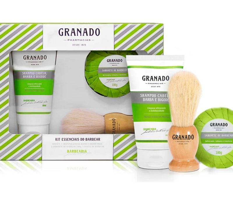 Kit Essenciais do Barbear - Granado - Kit para Barba - Magazine Luiza