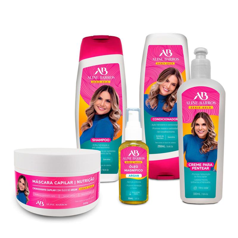Kit Essencial Aline Barros Argan Série Gold - Minissérie e Séries de TV ...