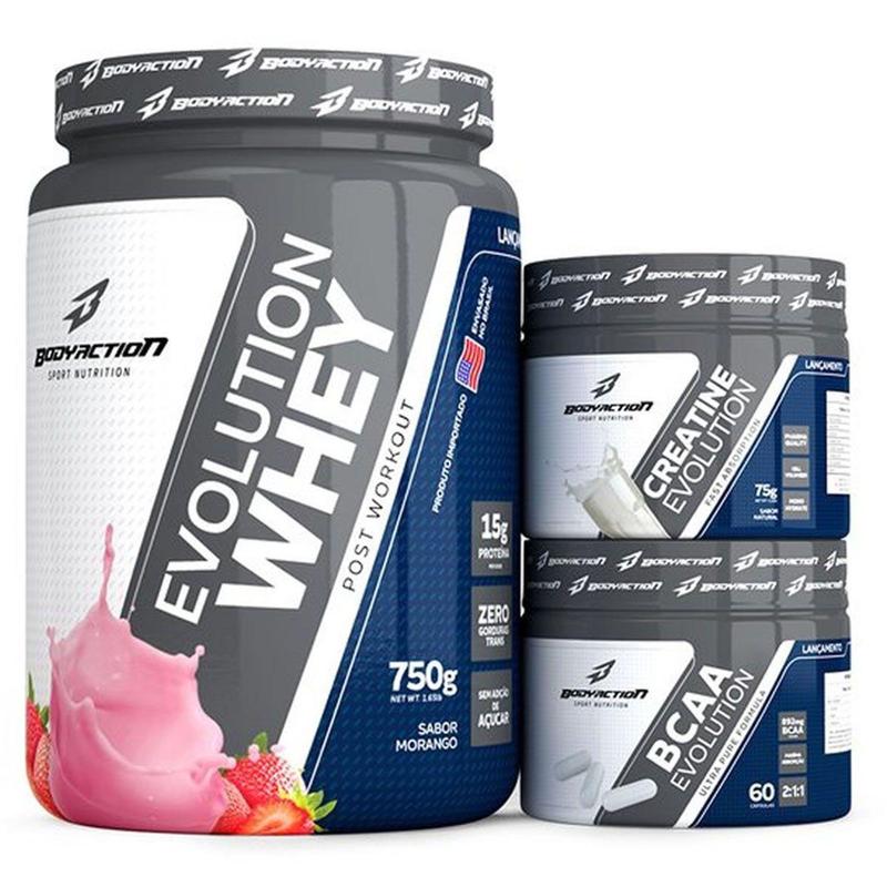 Kit Evolution - Body Action - Produtos para Energia - Magazine Luiza