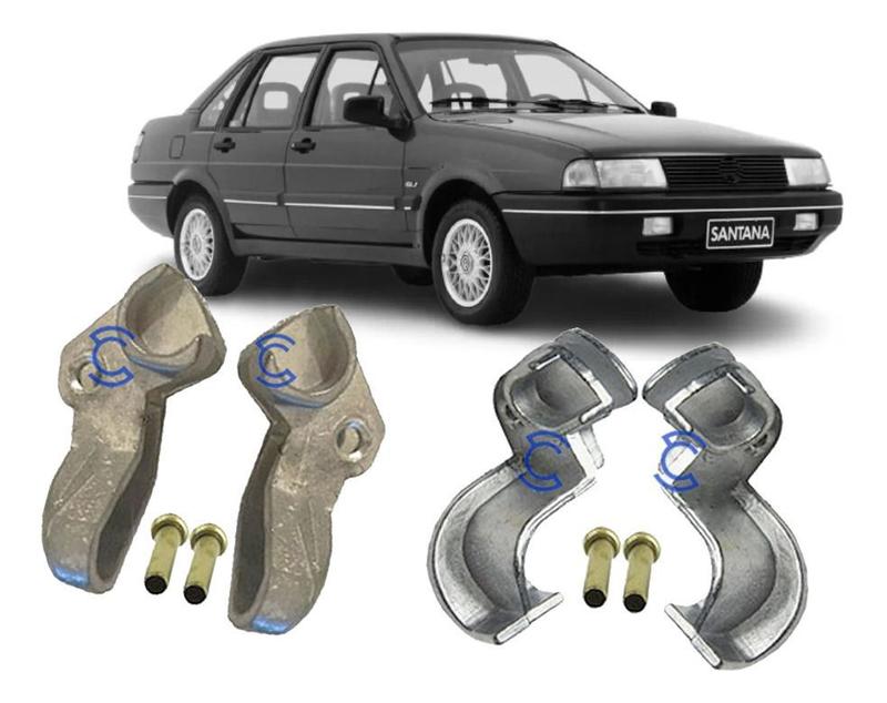 Kit Excêntrico Maçaneta Externa Porta Santana Quantum - SHALOMCAR ...