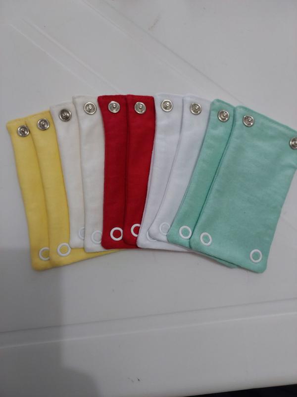 Kit extensor prolongador de body 10 peças - Katia baby confecções ...