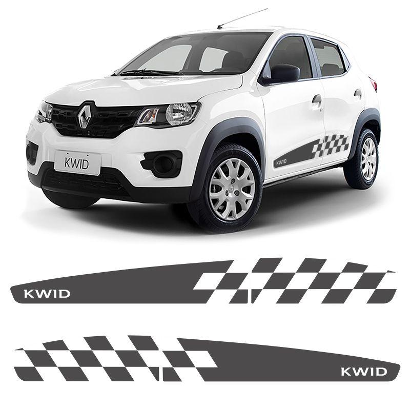Kit Faixa Renault Kwid 2018/2022 Adesivo Lateral Decorativo - SPORTINOX ...