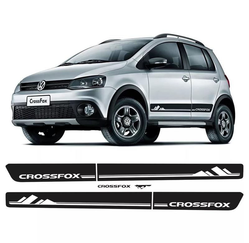 Kit Faixas/adesivos Crossfox 2012 PRETO - Primeira Linha - Acessórios ...