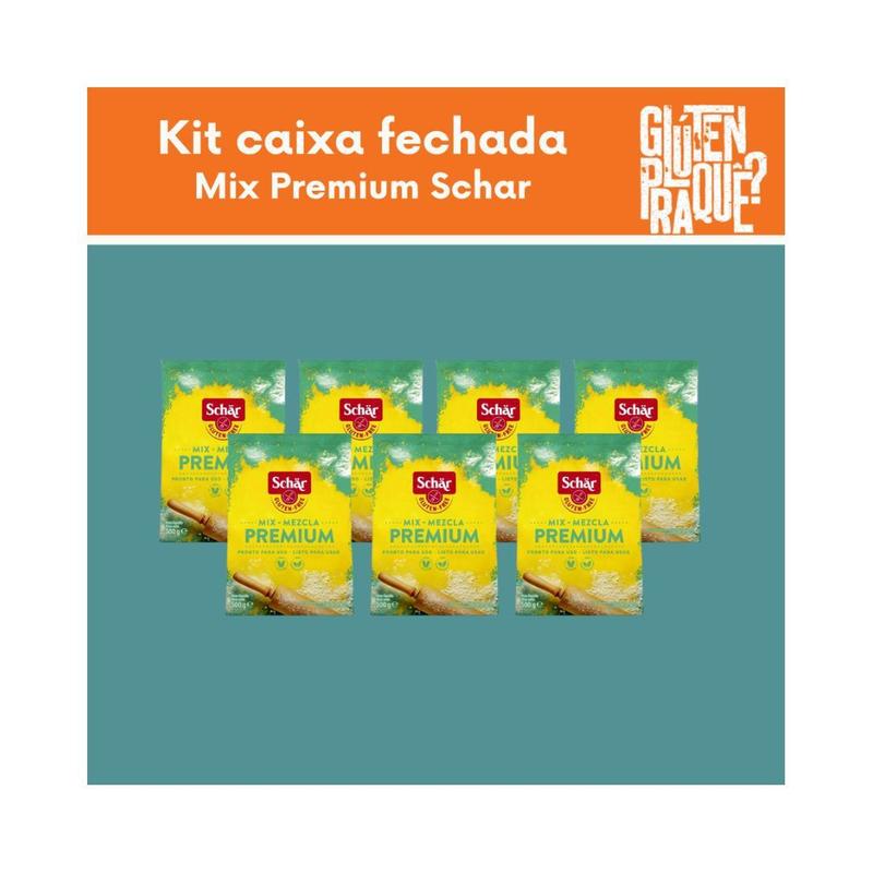 KIT Farinha multiuso Dr. SCHAR 500g - Caixa com 7 unidades - Farinha ...