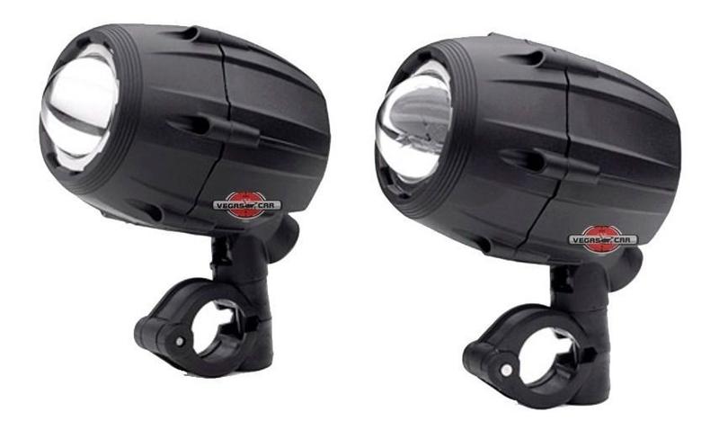 Kit Faróis Auxiliares Para Moto Halogeno Kappa Moto Universa - Lâmpada ...