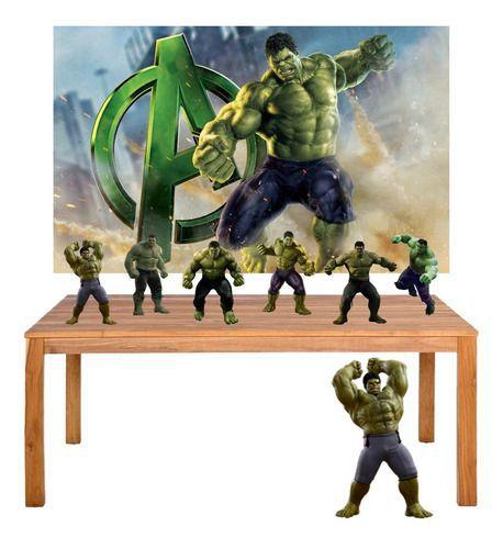 Kit Festa Hulk Display + Painel 150x100cm - BLUE MOON - Painel de ...