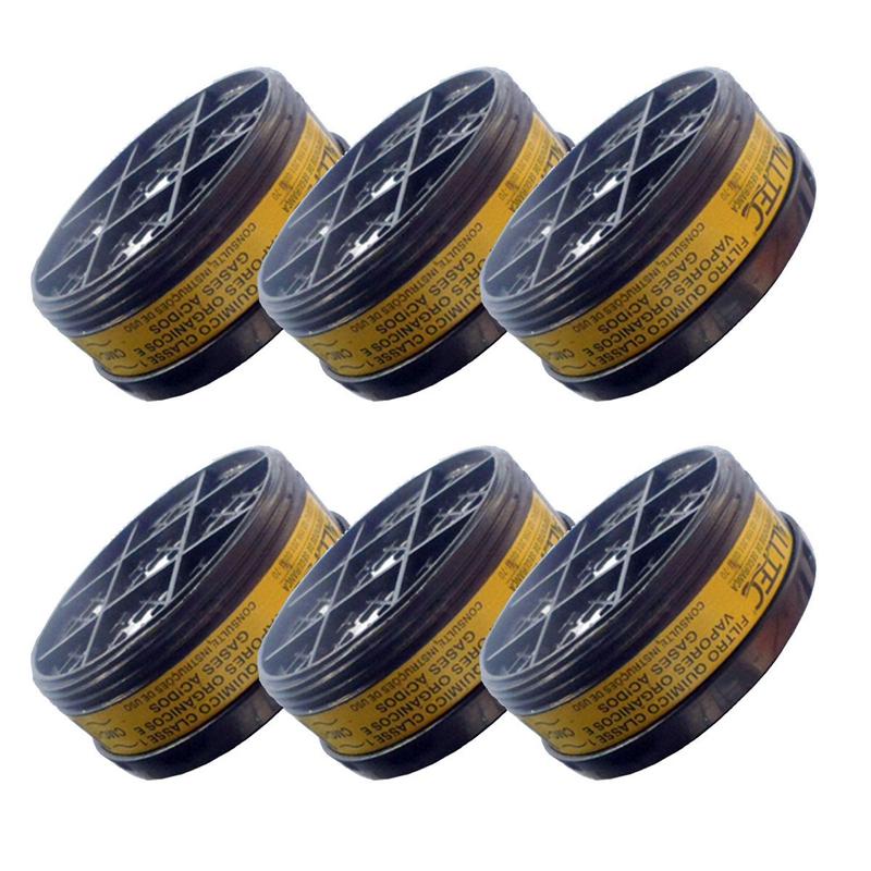 Kit Filtros Químico Vapor Orgânico e Gás Ácido Mastt com 6 - Mastt ...