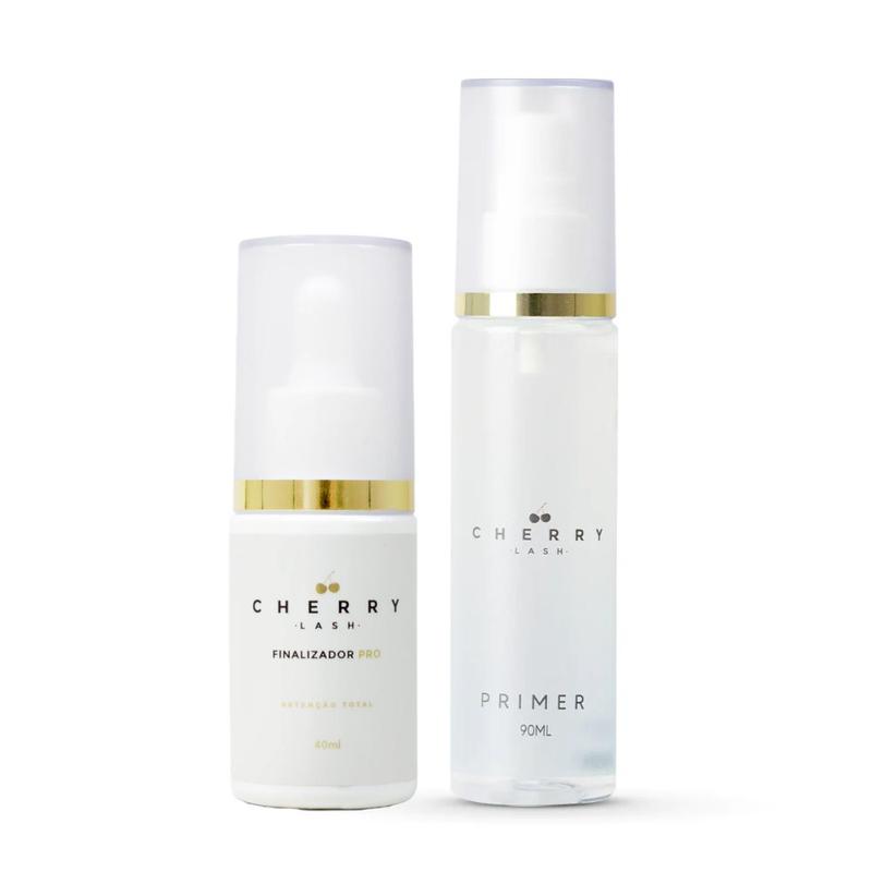 Kit Finalizador e Primer Cherry Lash para Extensão de Cìlios - Kits de ...