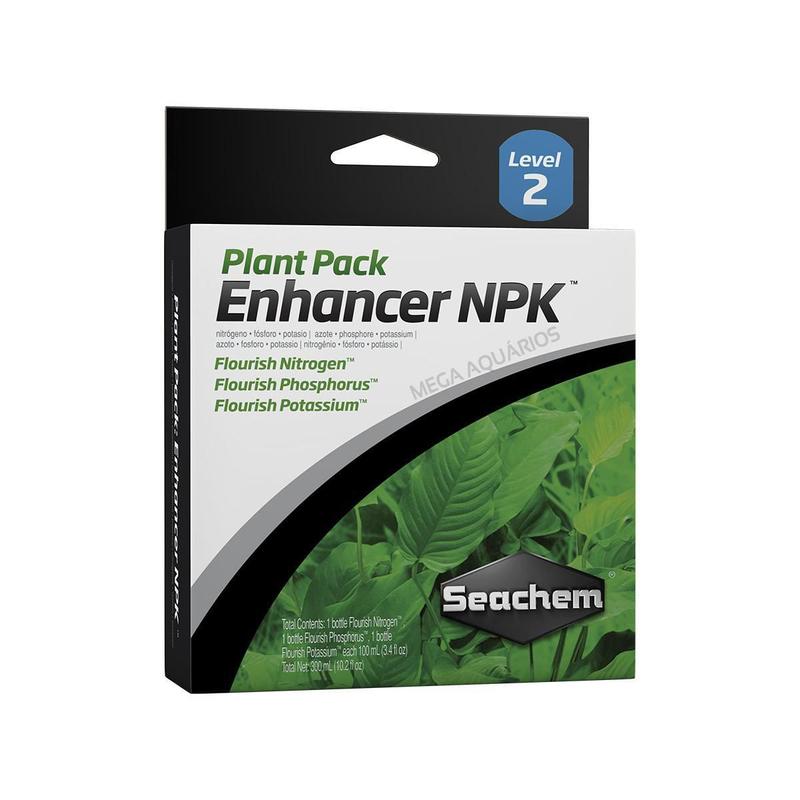 Kit Flourish Plant Pack Enhancer Npk Seachem 3 X100Ml - Peixes - Magazine Luiza