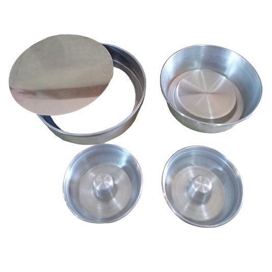 Kit forma de bolo completa 4 peças, forma fundo falso, forma piscina ...