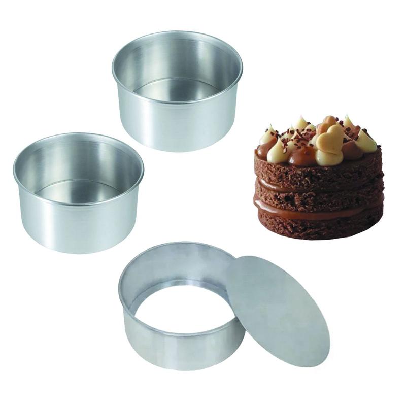 Kit Forma Mini Bolo Nº9 Fundo Falso (9x5cm) - 3 Unid. - Fest Forma ...